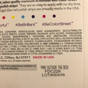 Color Street | Makeup | Color Street Pink Outside The Box | Poshmark